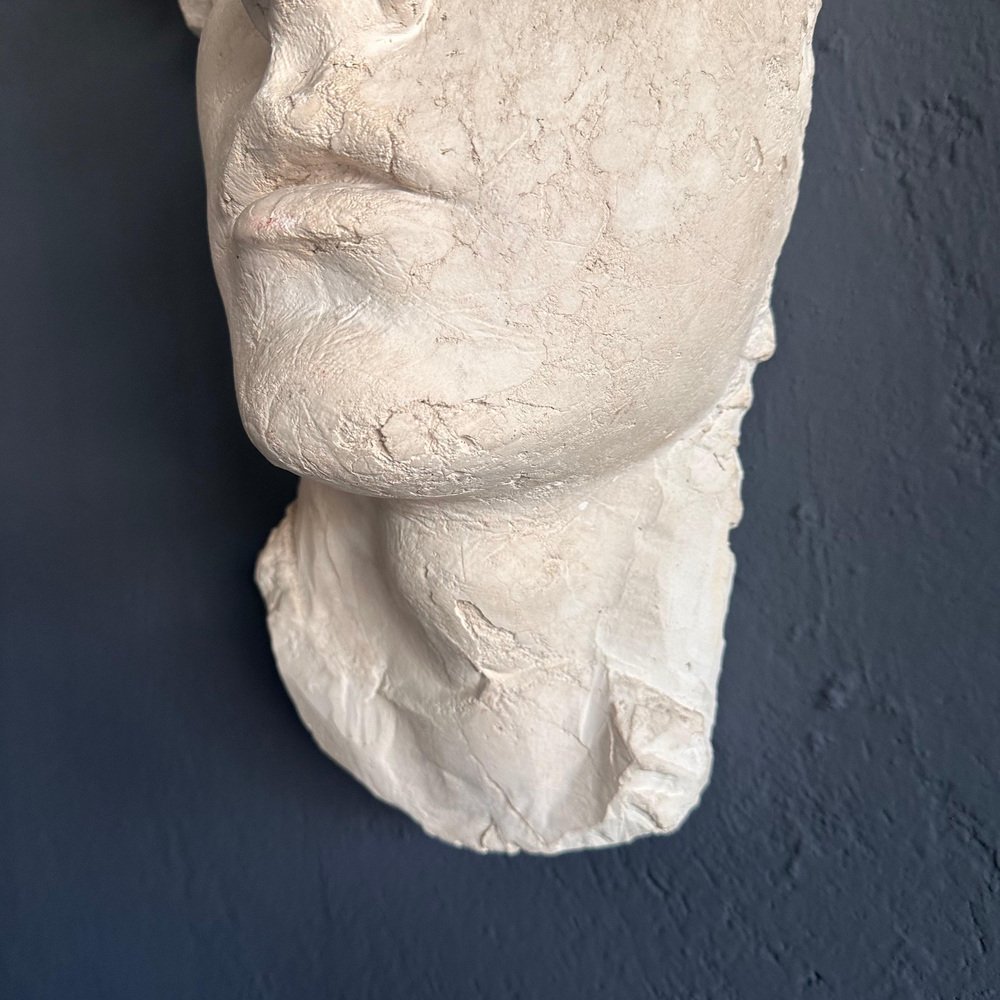 Decorative Roman Gypsum Face, 1970s for sale at Pamono