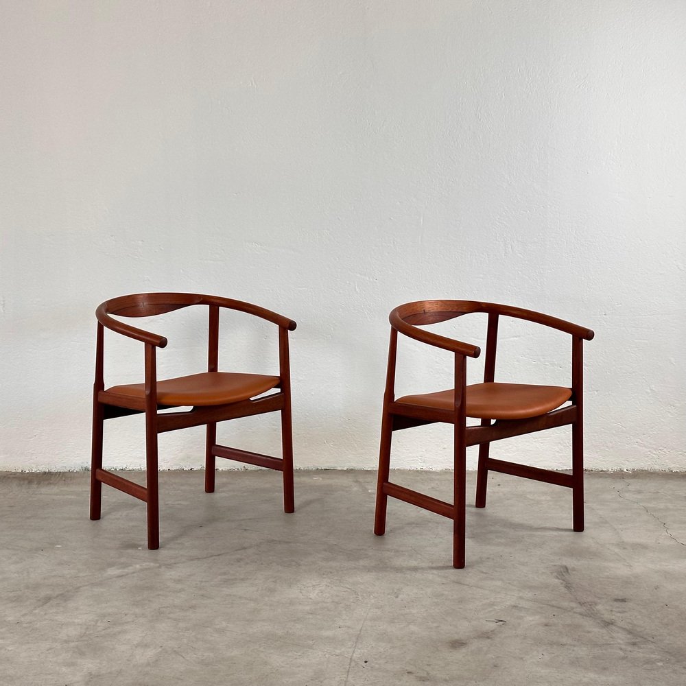 PP203 Dining Room Chairs attributed to Hans J. Wegner for PP Møbler ...