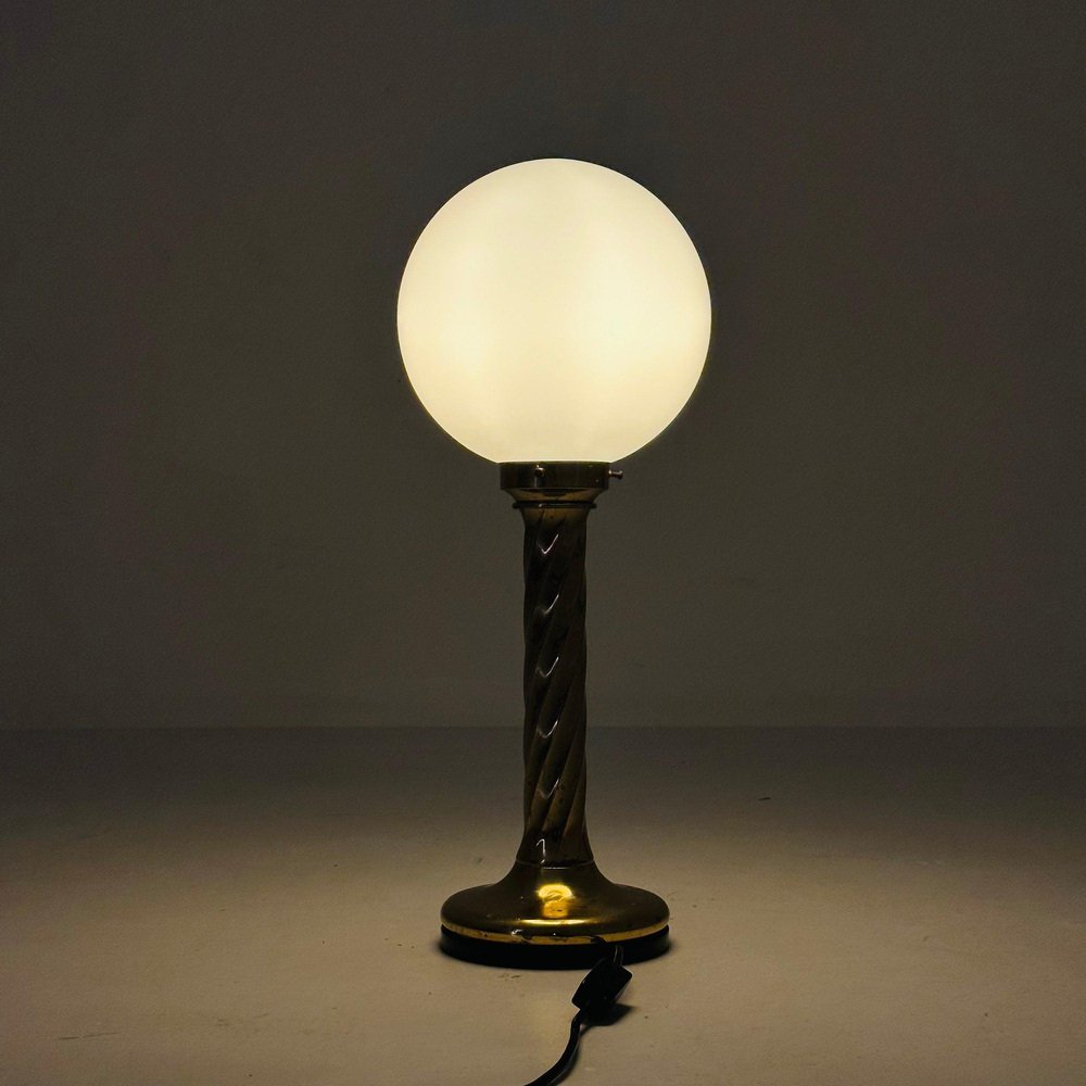 Mid-Century Aise Table Ball Lamp, 1980s for sale at Pamono