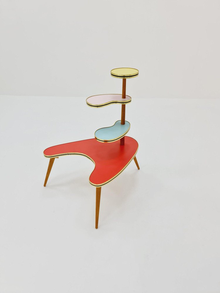Vintage German Plant Stand, 1950s for sale at Pamono