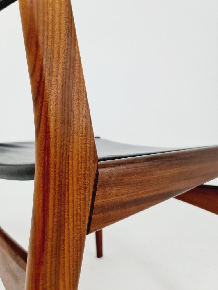 Danish Modern Teak Chair by Frem Rojle, 1960s for sale at Pamono