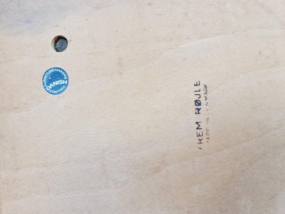 Danish Modern Teak Chair by Frem Rojle, 1960s for sale at Pamono