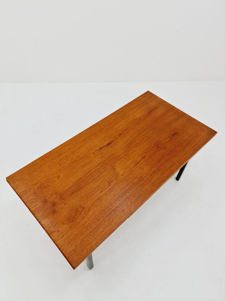 Vintage German Teak Extendable Dining Table, 1950s for sale at Pamono
