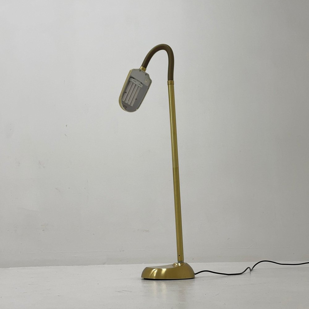 Mid-Century Balanced Spectrum Jefferson Avenue Adjustable Brass Floor ...