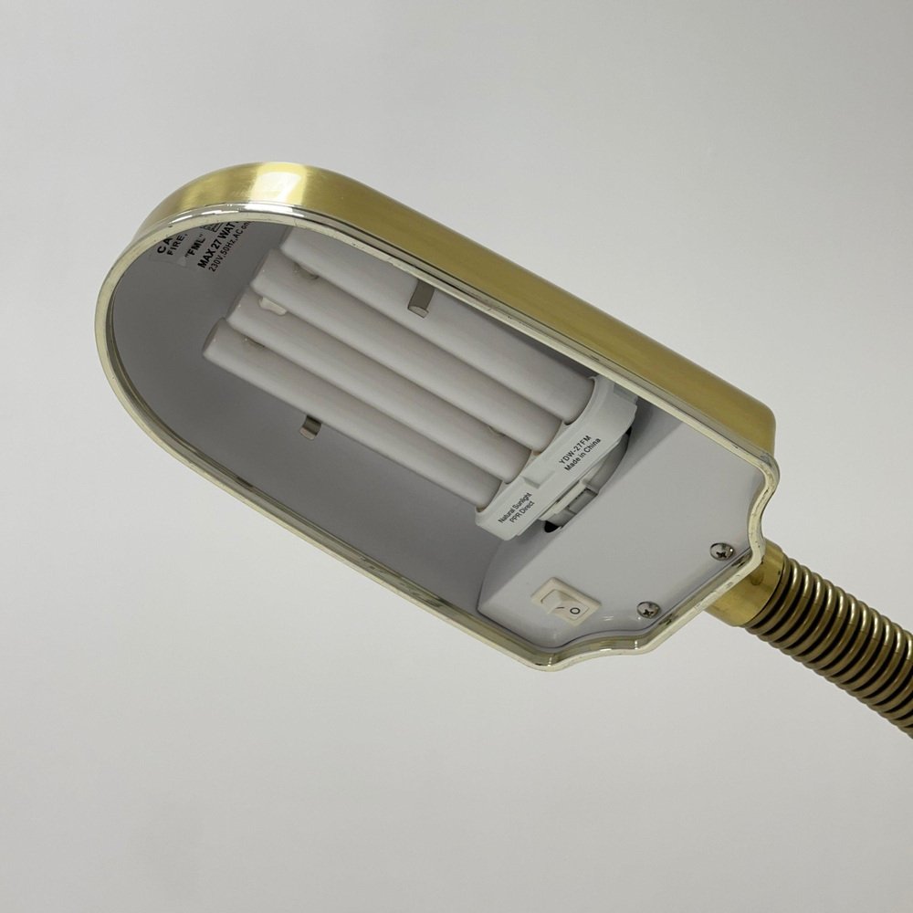 Mid-Century Balanced Spectrum Jefferson Avenue Adjustable Brass Floor ...