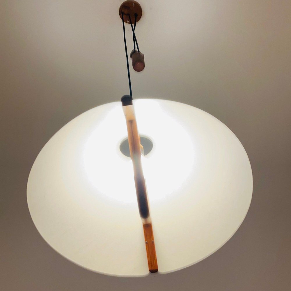 Mid-Century Danish Adjustable Pendant Lamp from Domus, 1970s for sale ...