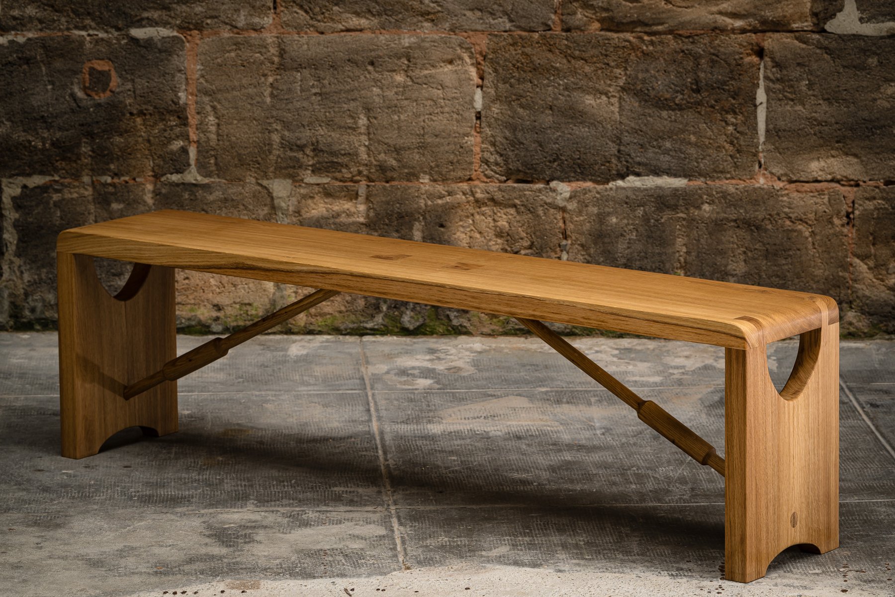 Bamba Bench by Goat Lab Furniture for sale at Pamono