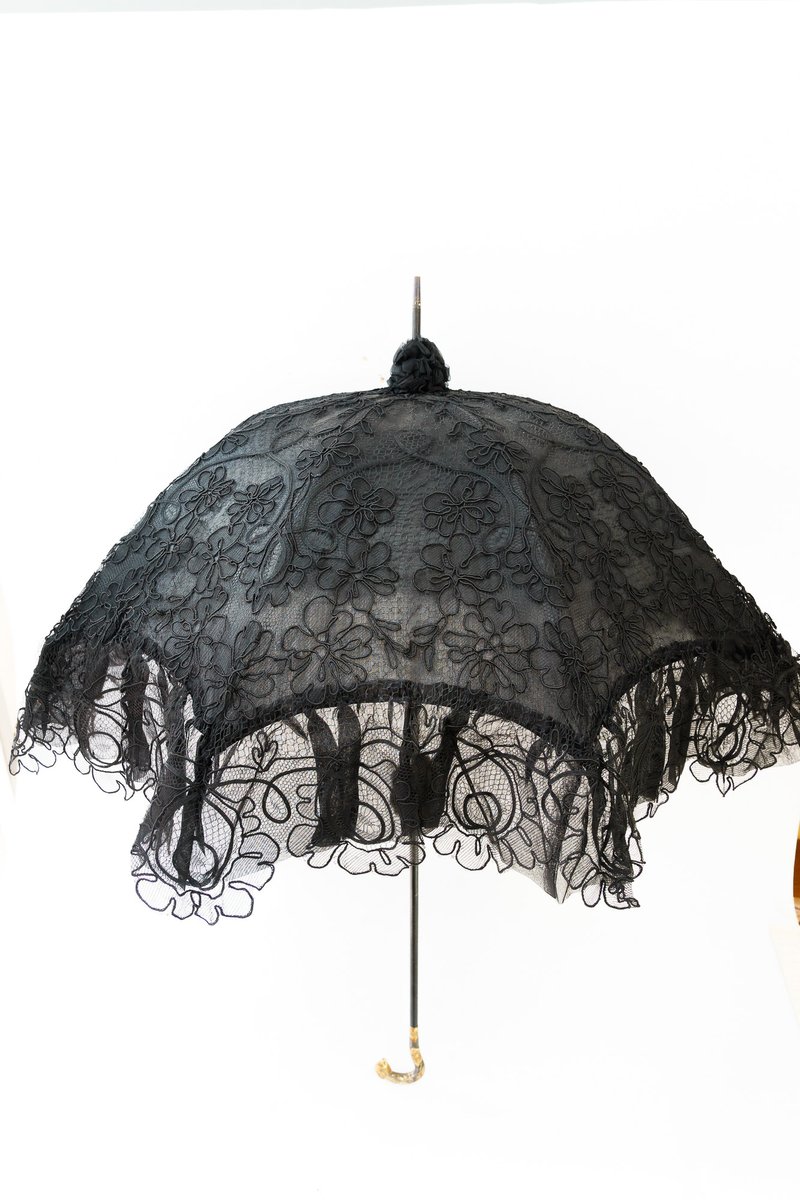 Parasol in Silk and Fabric, 1920s for sale at Pamono