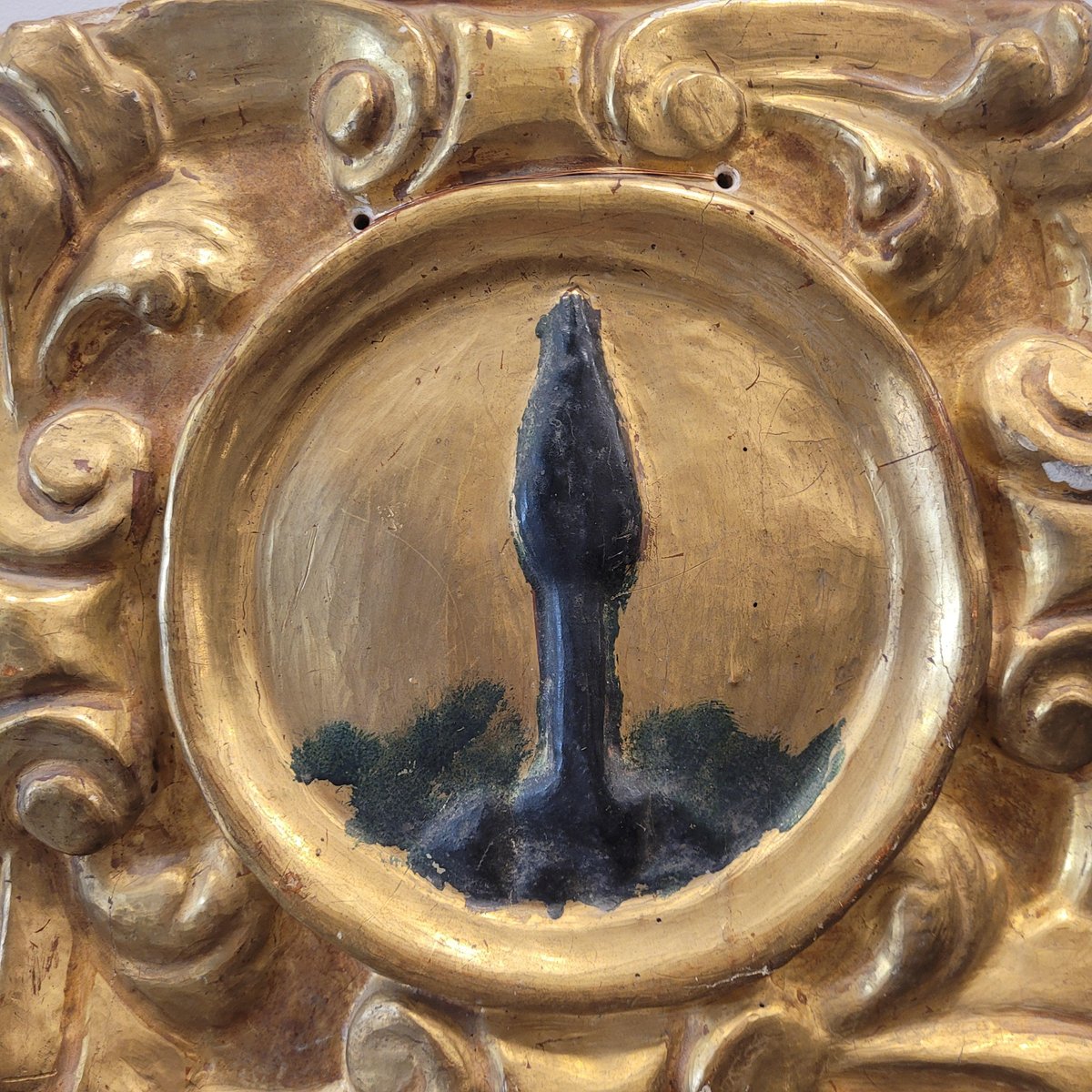 Heraldic Emblem Reliefs in Carved, Gilded and Polychrome Wood, 18th ...