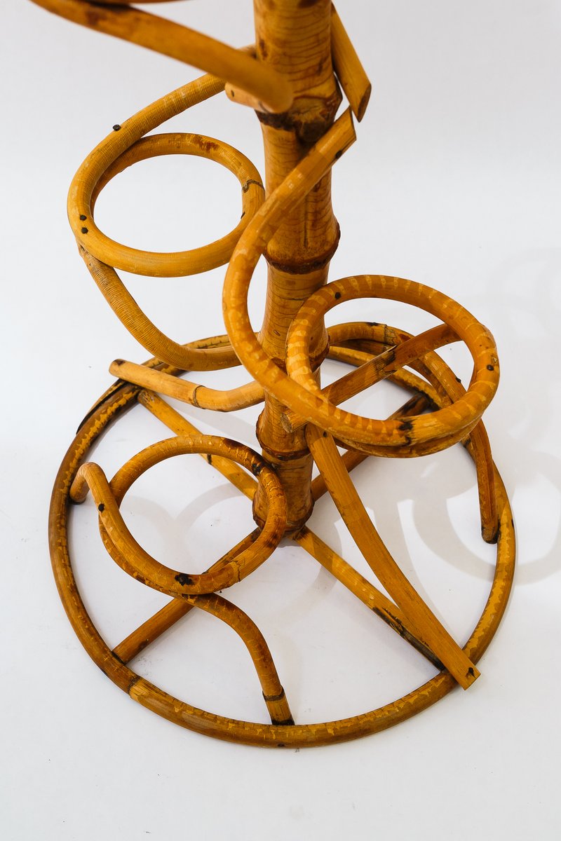 Walking Stick Stand in Bamboo, 1950 for sale at Pamono