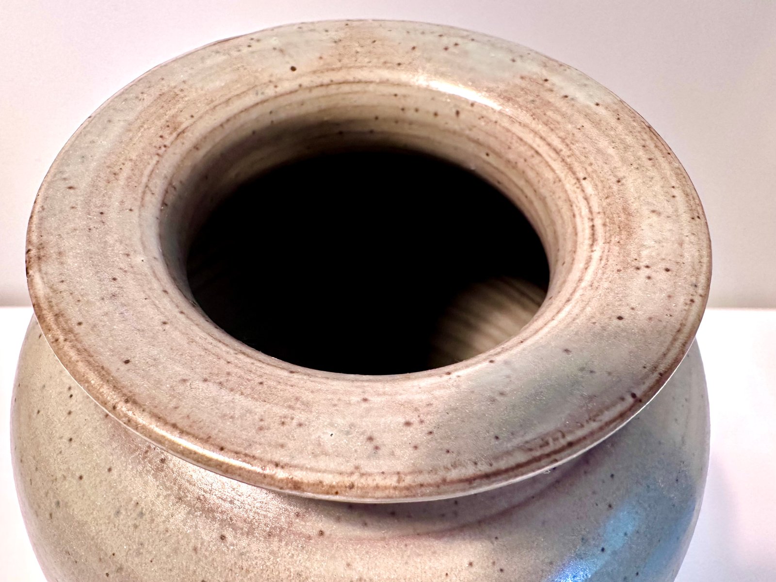 Moderne Studio Keramik Vase von Josef Höhler für Gotha, DDR / Deutschland, 1950er bei Pamono kaufen