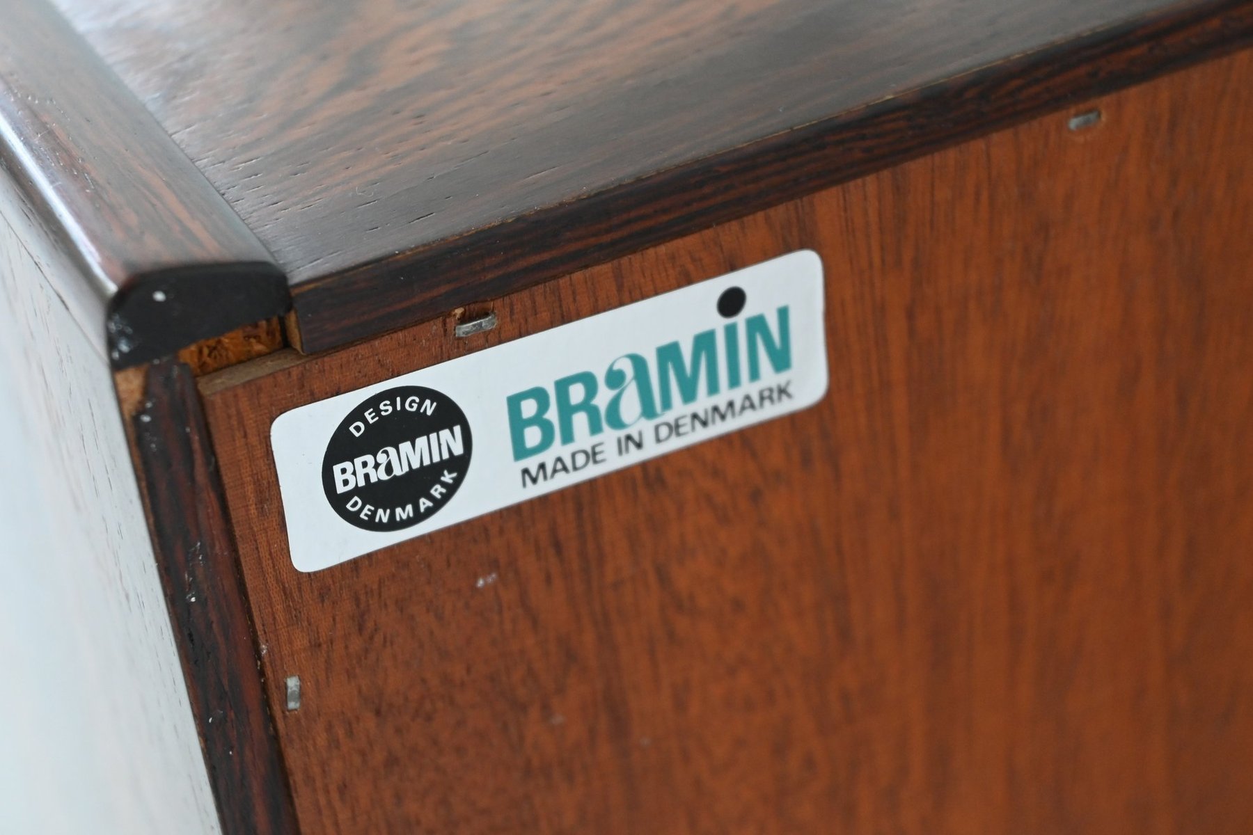 Secretary in Rosewood by H.W. Klein for Bramin, Denmark, 1960s for sale at Pamono