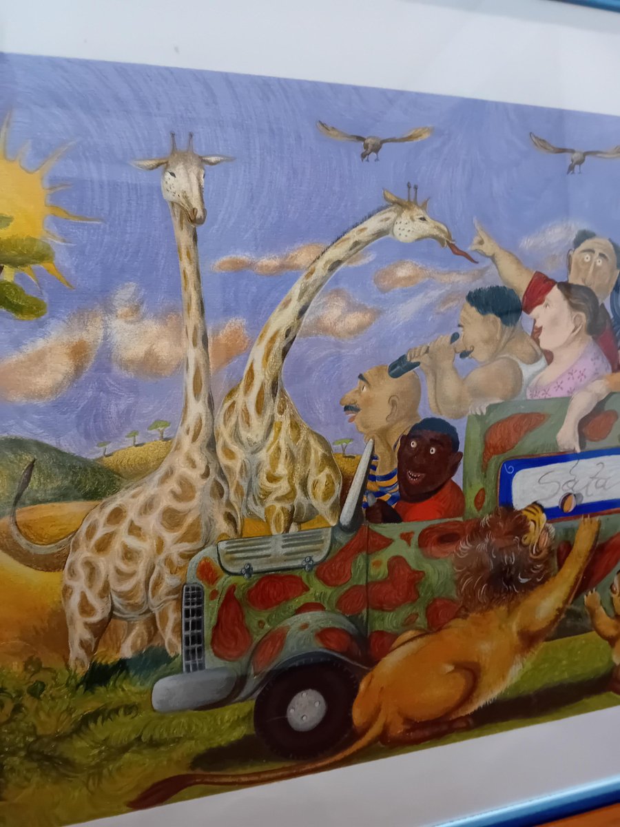 Pino Procopio, Safari, 2000s, Lithograph for sale at Pamono