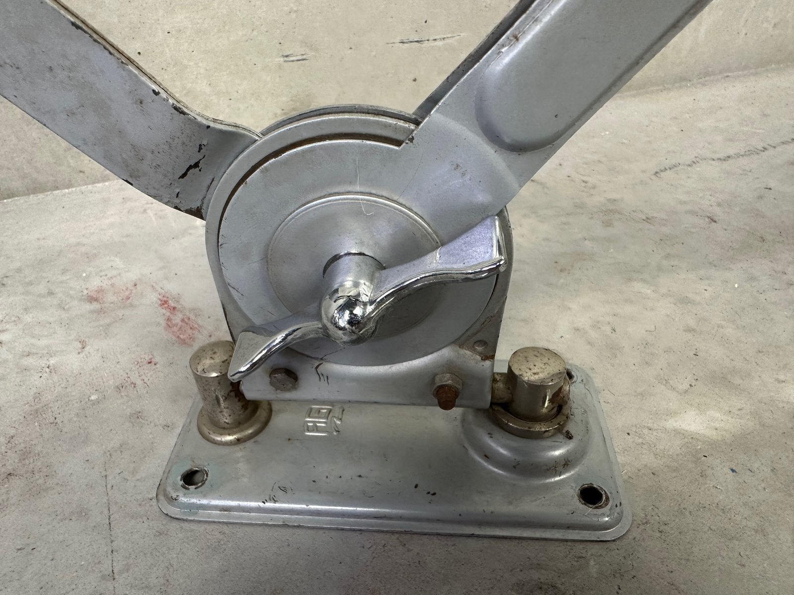 Vintage Industrial Scissor Lamp for sale at Pamono