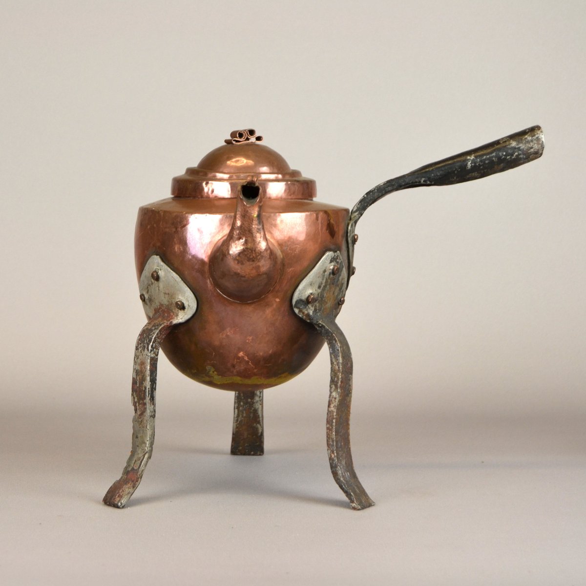 Vintage Copper Vessels, 1950s, Set of 4 for sale at Pamono