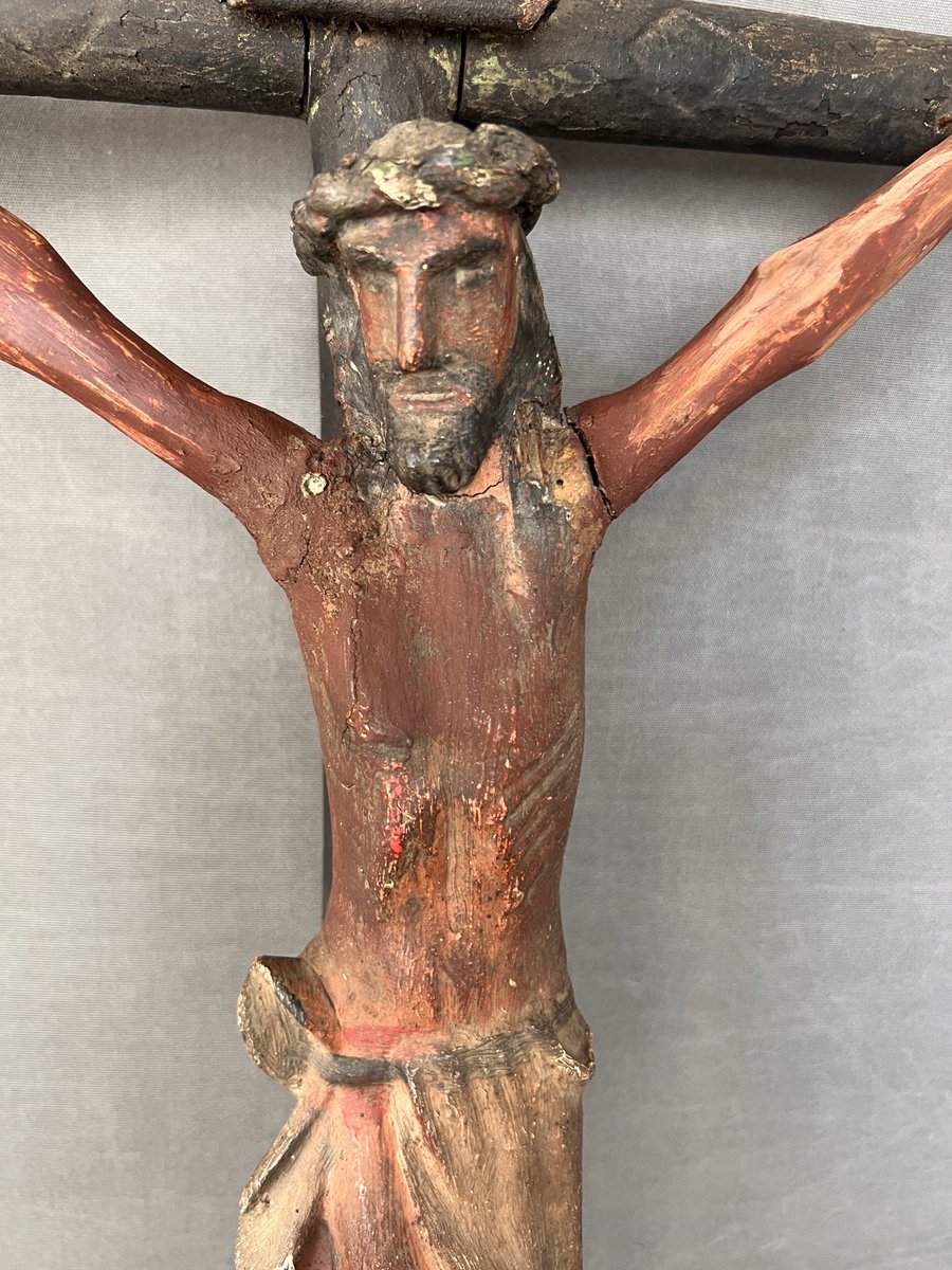 Mexican Artist, Christ on the Cross, 18th Century, Corn Cane for sale ...