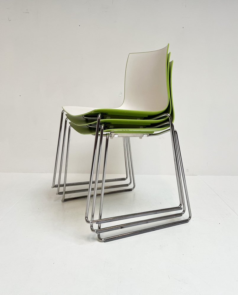 Vintage Katifa Chairs by Arper, 2000, Set of 4 for sale at Pamono