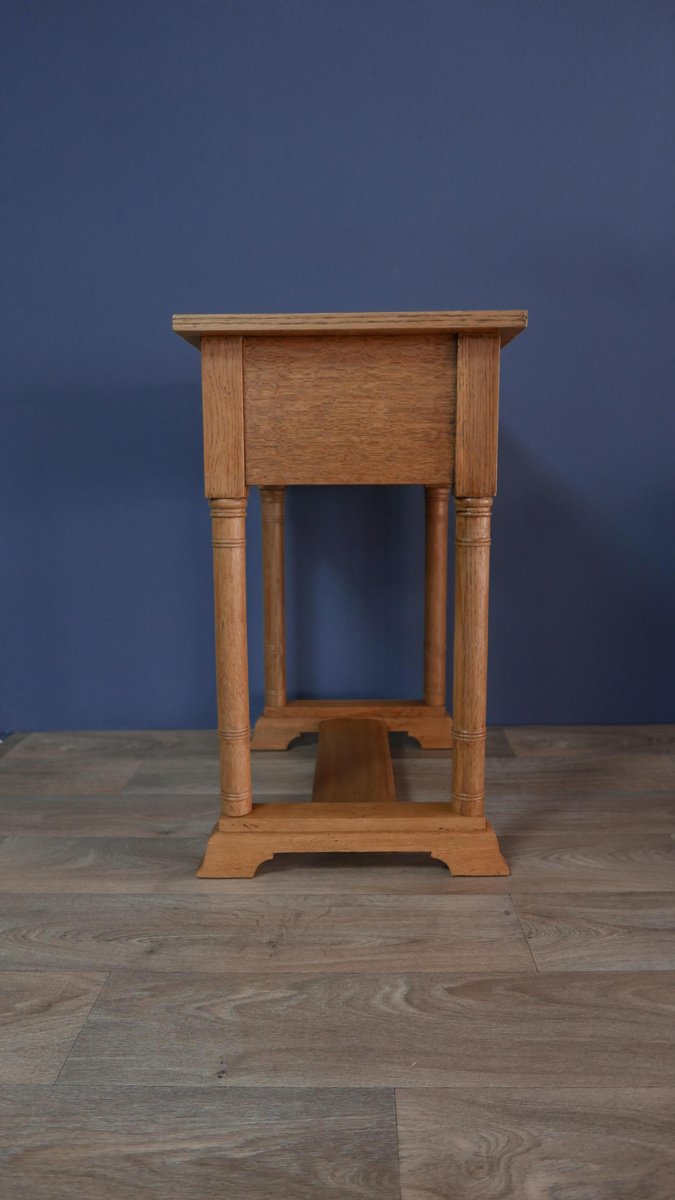 Antique German Oak Bedside Table, 1890 for sale at Pamono