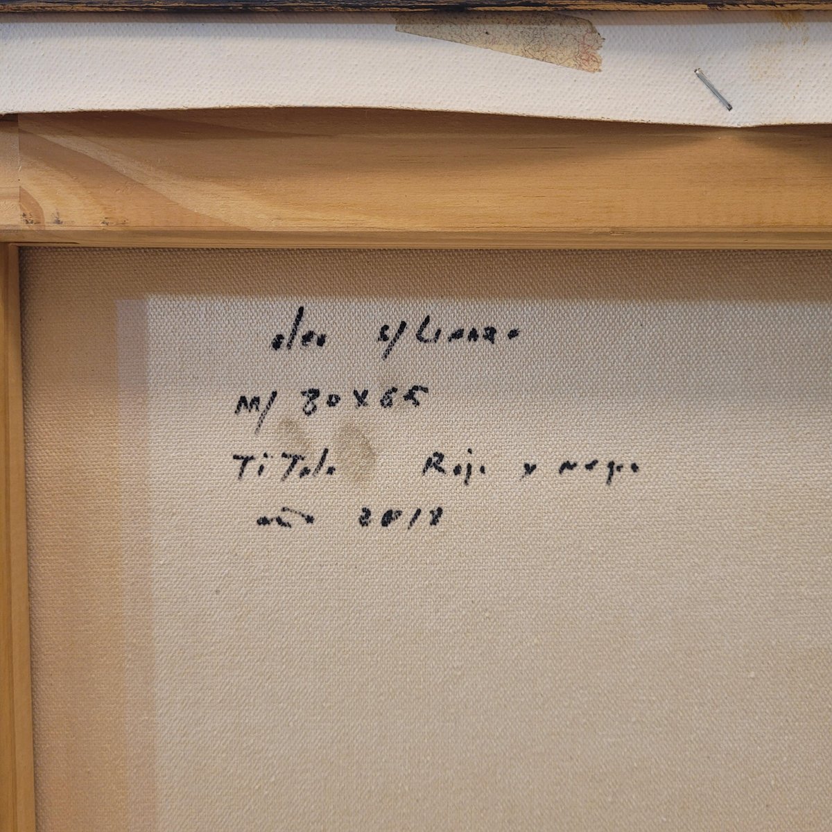 Andrés Mende, Red and Black Abstract Informalist Artwork, 2018, Oil on ...