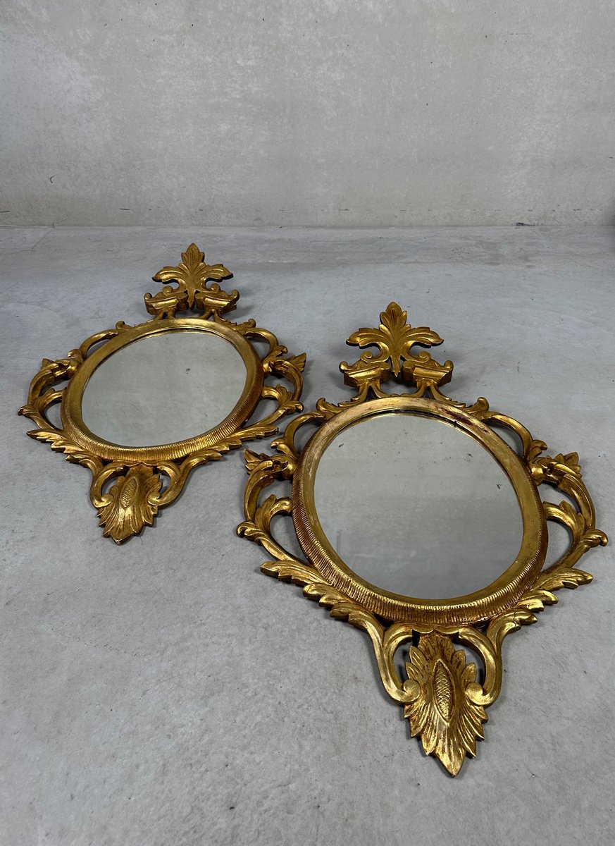 Antique Mirrors, Set of 2 for sale at Pamono