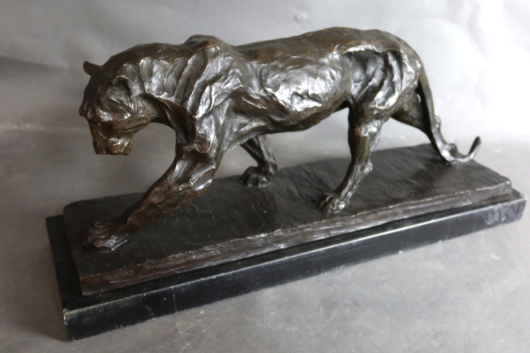 Panther after Bugatti Model, 1980s, Bronze for sale at Pamono