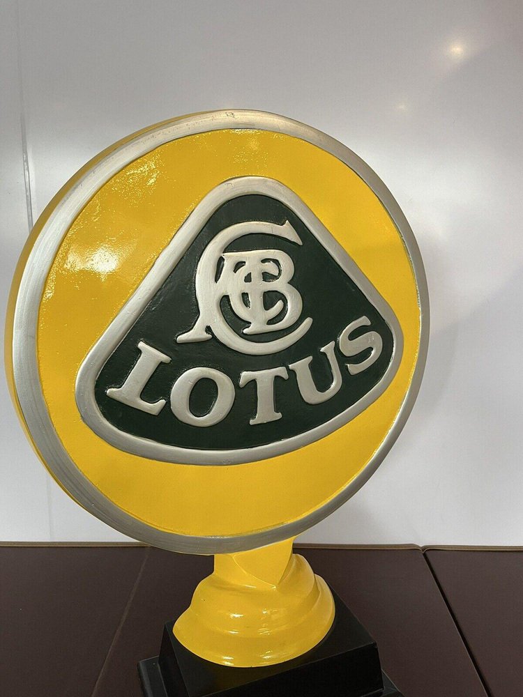 Lotus Garage Advertising Metal Sign for sale at Pamono