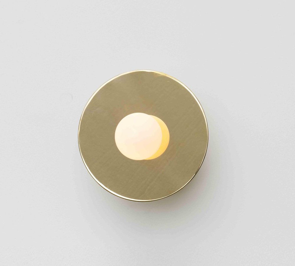 Disc and Sphere Wall Light by Atelier Areti for sale at Pamono