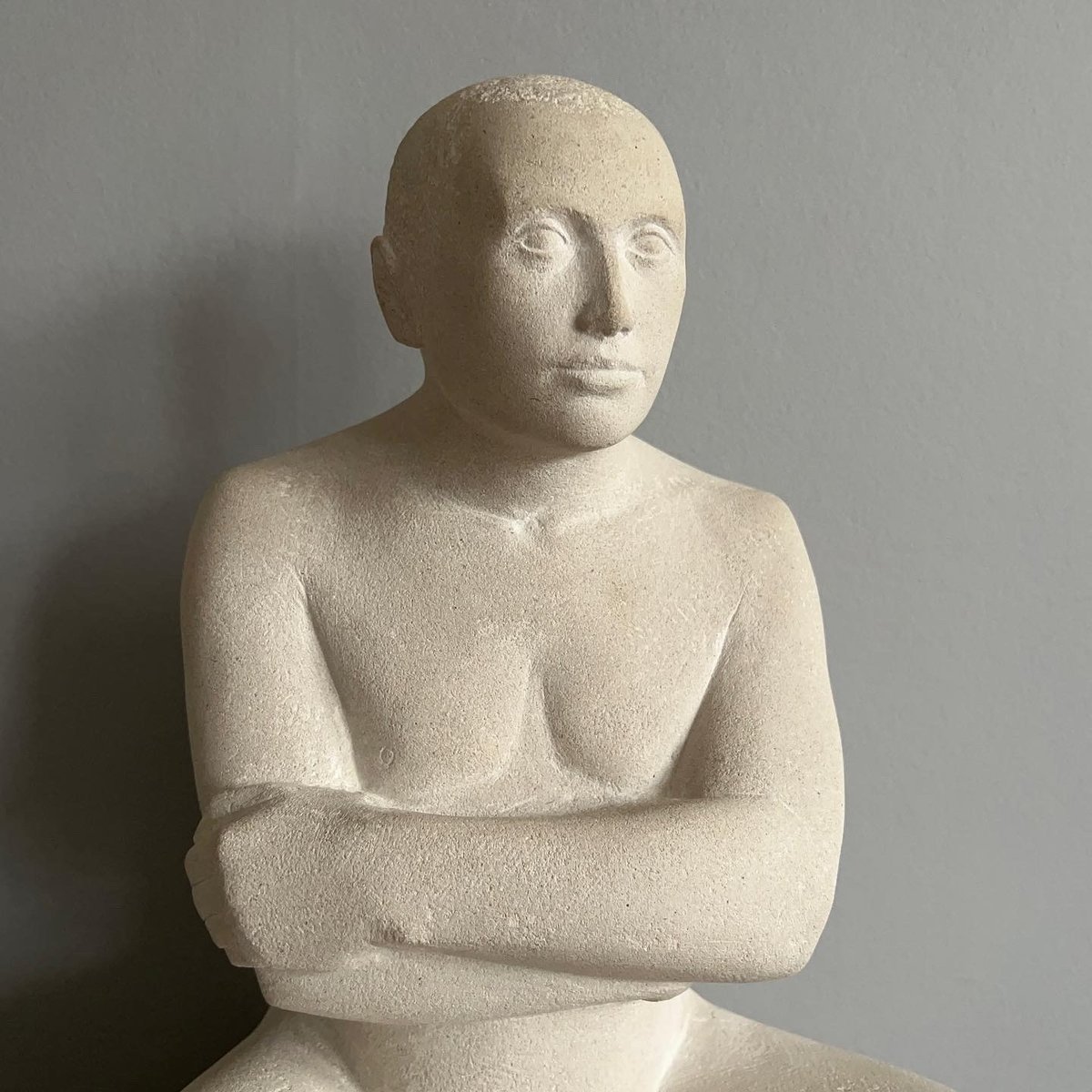 Andre Wallace, Carved Figurative Sculpture, Portland Stone, 2000 for ...