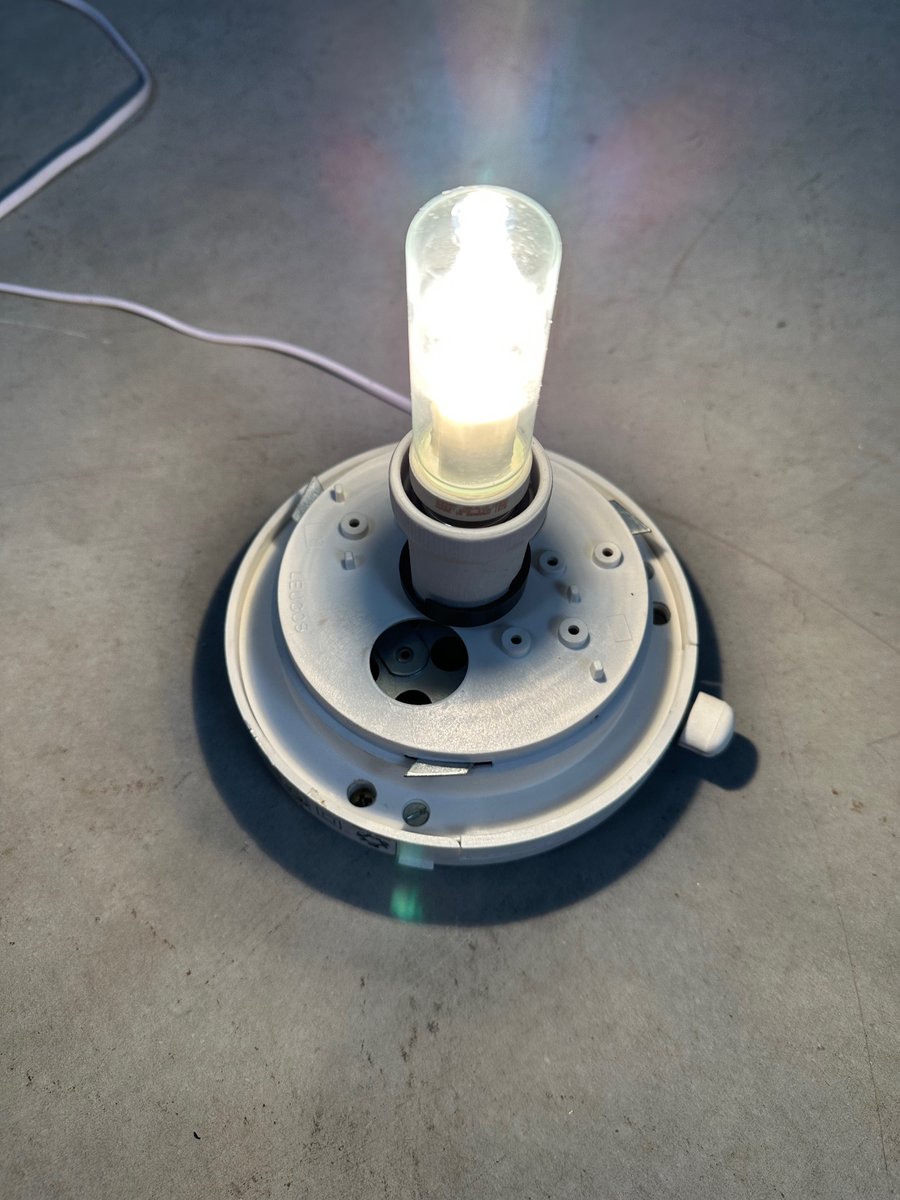 Vintage Cone Ceiling Lamp from Leucos for sale at Pamono
