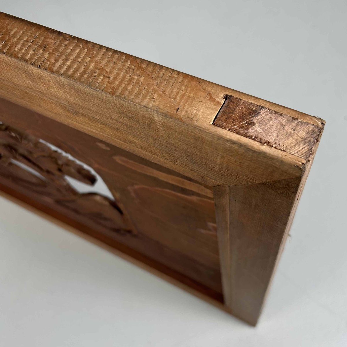 Wooden Ranma Temple Mountain Landscape, Japan, 1920s for sale at Pamono