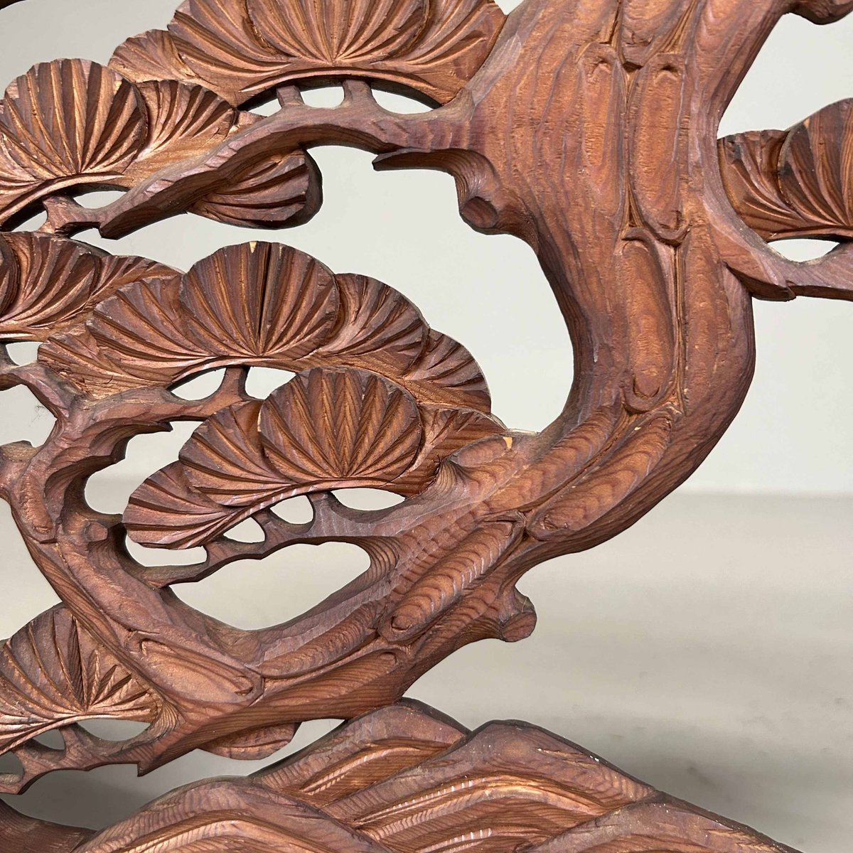 Wooden Ranma Temple Mountain Landscape, Japan, 1920s for sale at Pamono