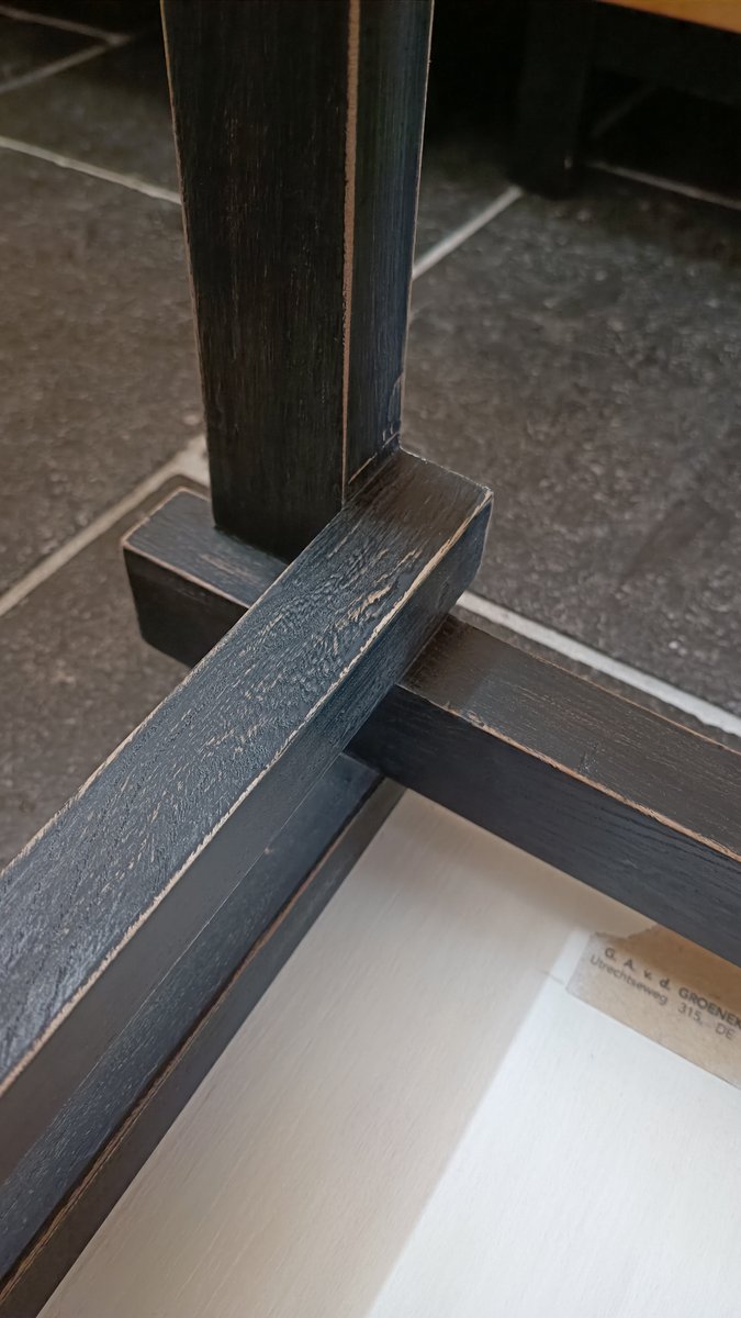 Military stool designed by Gerrit Rietveld for G. A. van de Groenekan ...