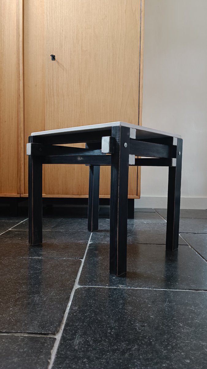 Military stool designed by Gerrit Rietveld for G. A. van de Groenekan ...