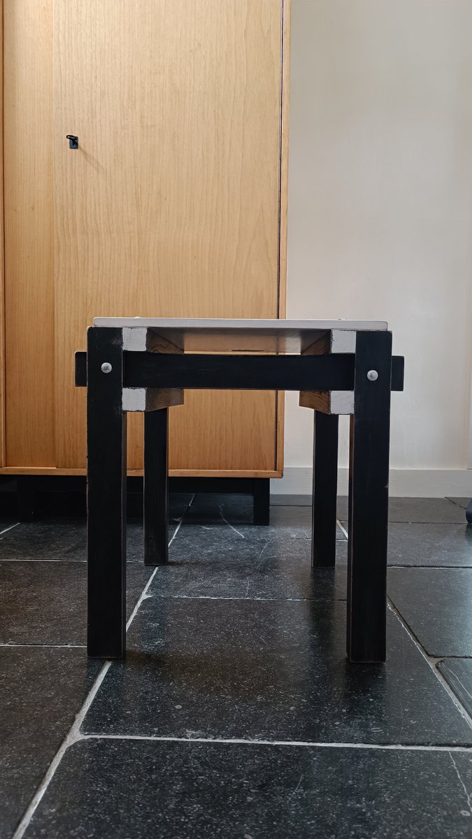 Military stool designed by Gerrit Rietveld for G. A. van de Groenekan ...