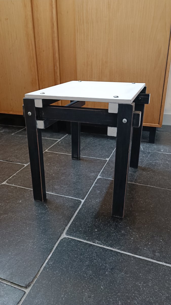 Military stool designed by Gerrit Rietveld for G. A. van de Groenekan ...