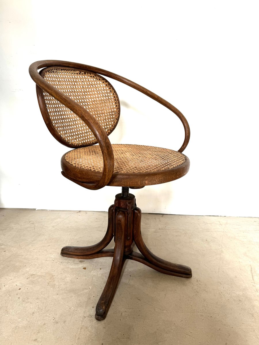 Swivel Office Chair by Michael Thonet, 1930s for sale at Pamono