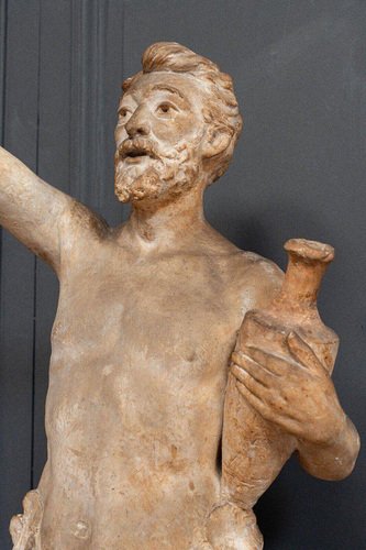 Anthropomorphic Plaster Statue for sale at Pamono
