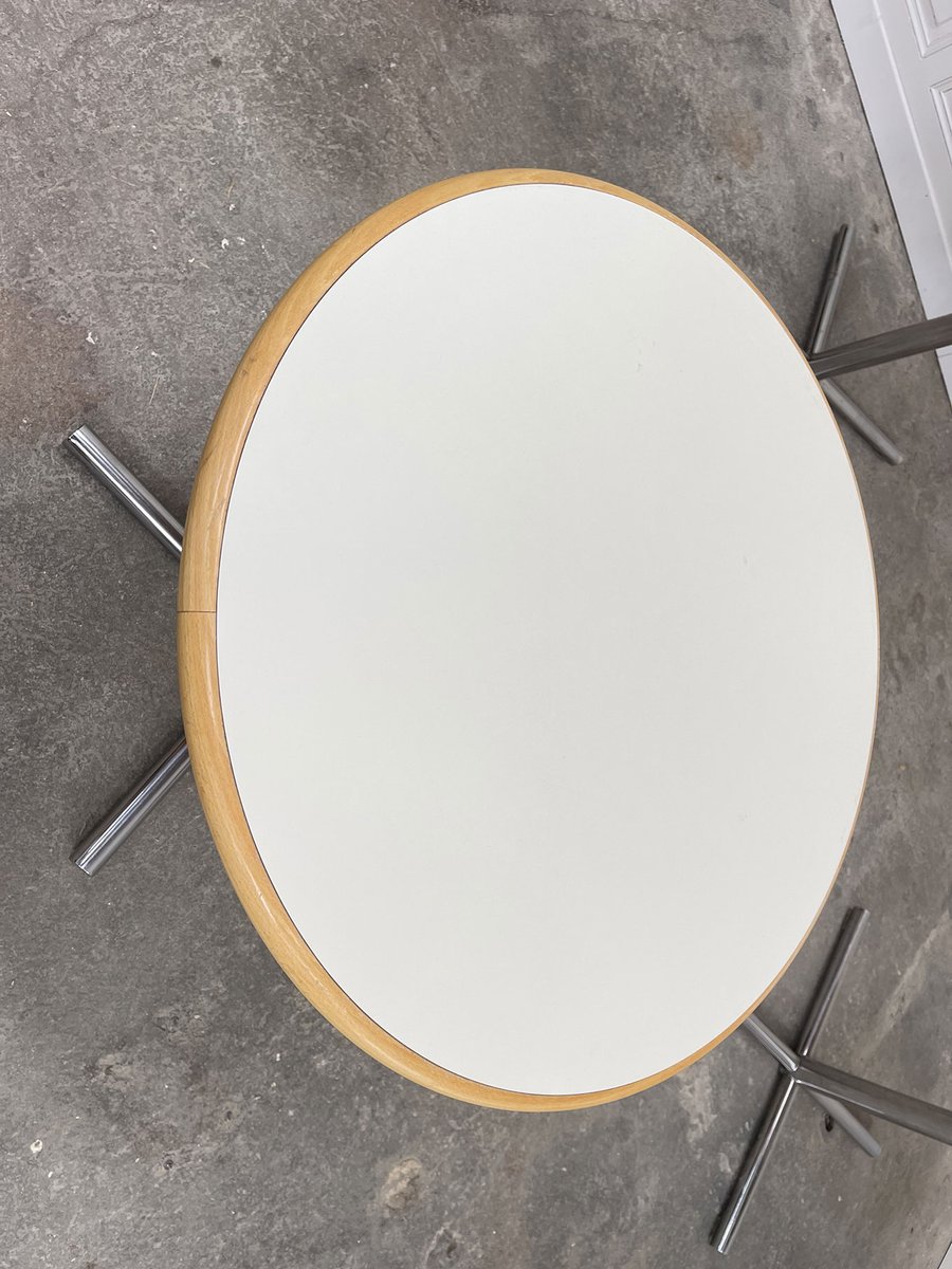 Vintage Round Side Table, 1990s for sale at Pamono