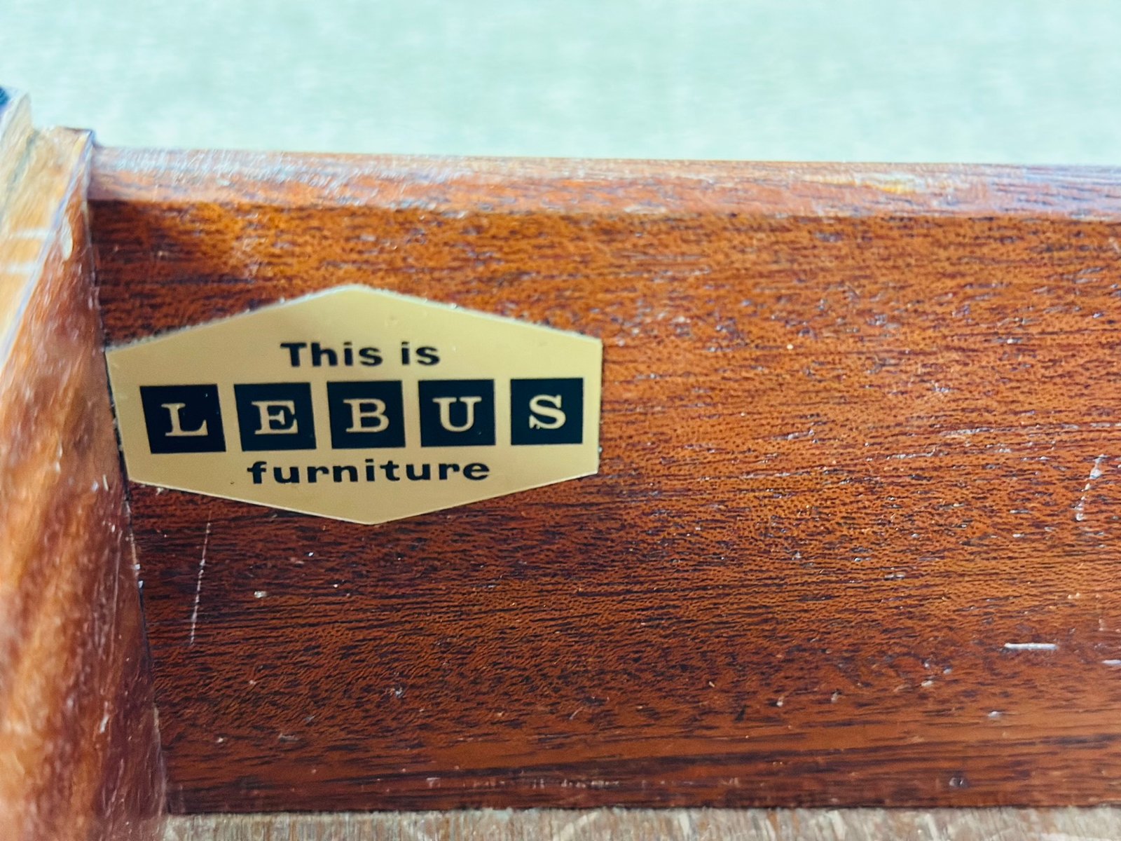 Bedside Table from Lebus, 1960s for sale at Pamono