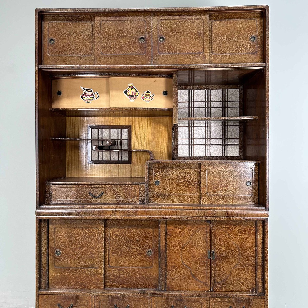Large Mid-Century Japanese Tea Chest, 1930s for sale at Pamono