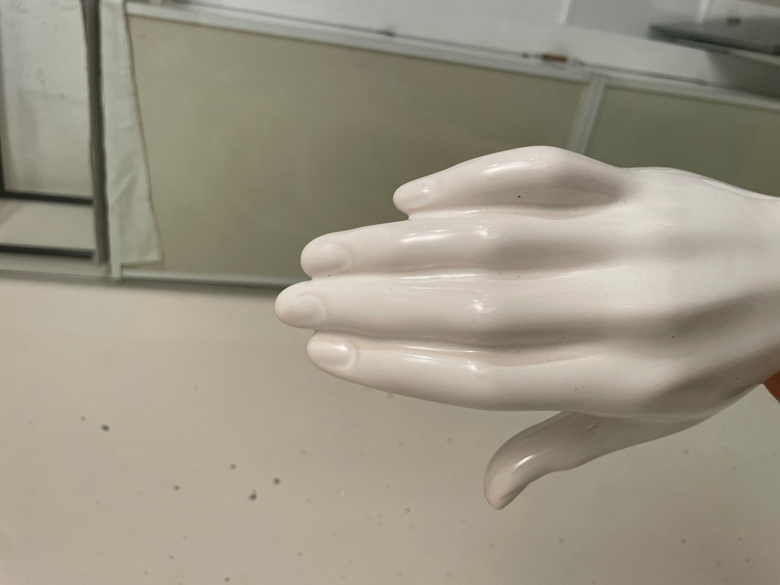 Hand Ceramic Wall Lamp, 1980 for sale at Pamono