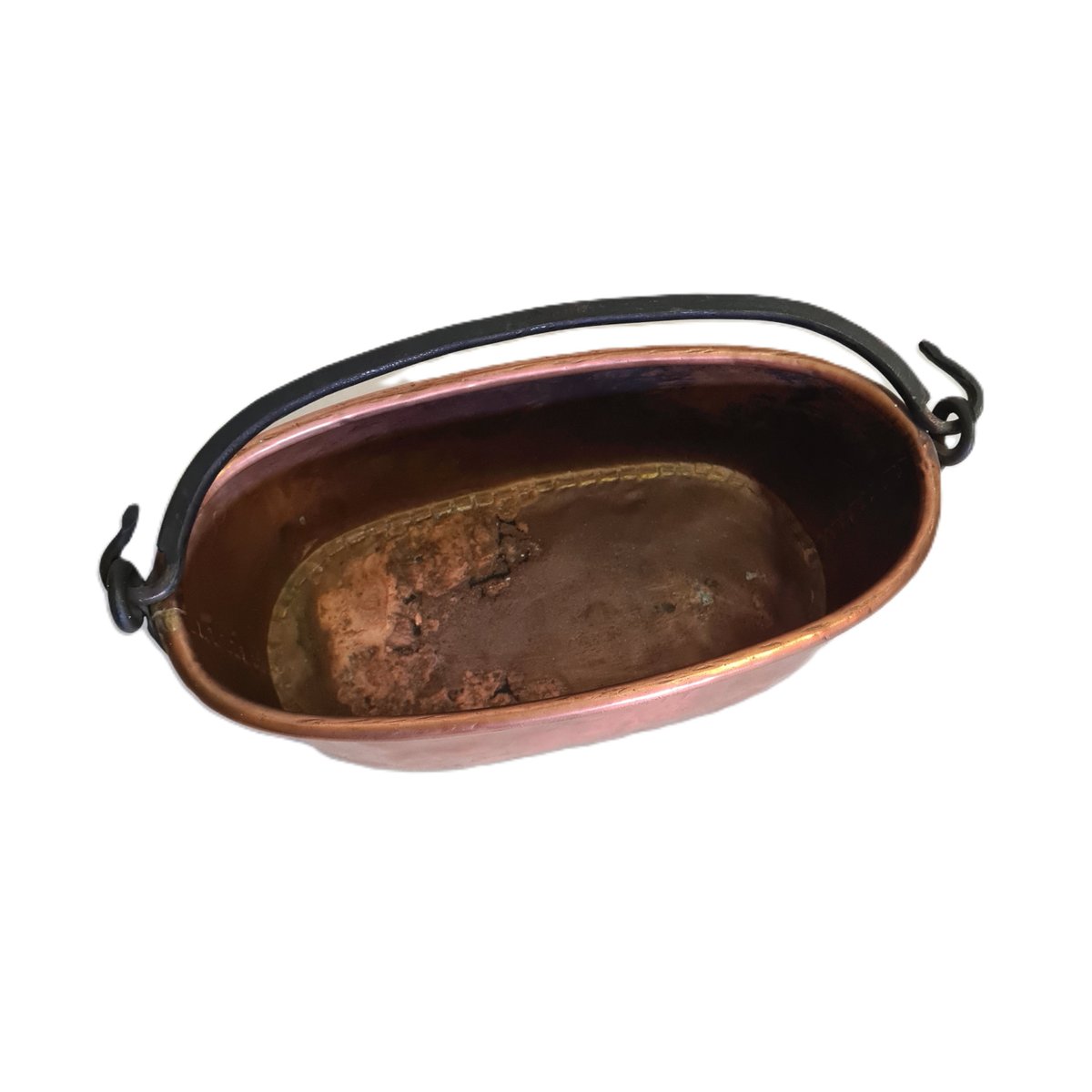 French Copper Fish Pan, Early 20th Century for sale at Pamono
