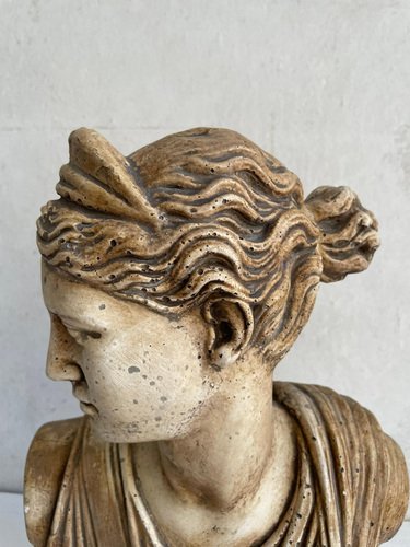 Diana Plaster Bust, Italy, 1960s for sale at Pamono