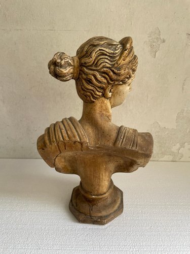Diana Plaster Bust, Italy, 1960s for sale at Pamono