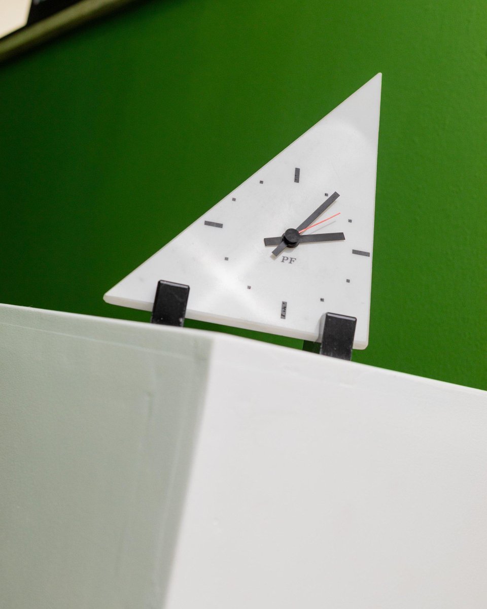 Vintage Marble Triangle Grandfather Clock, 1980s for sale at Pamono