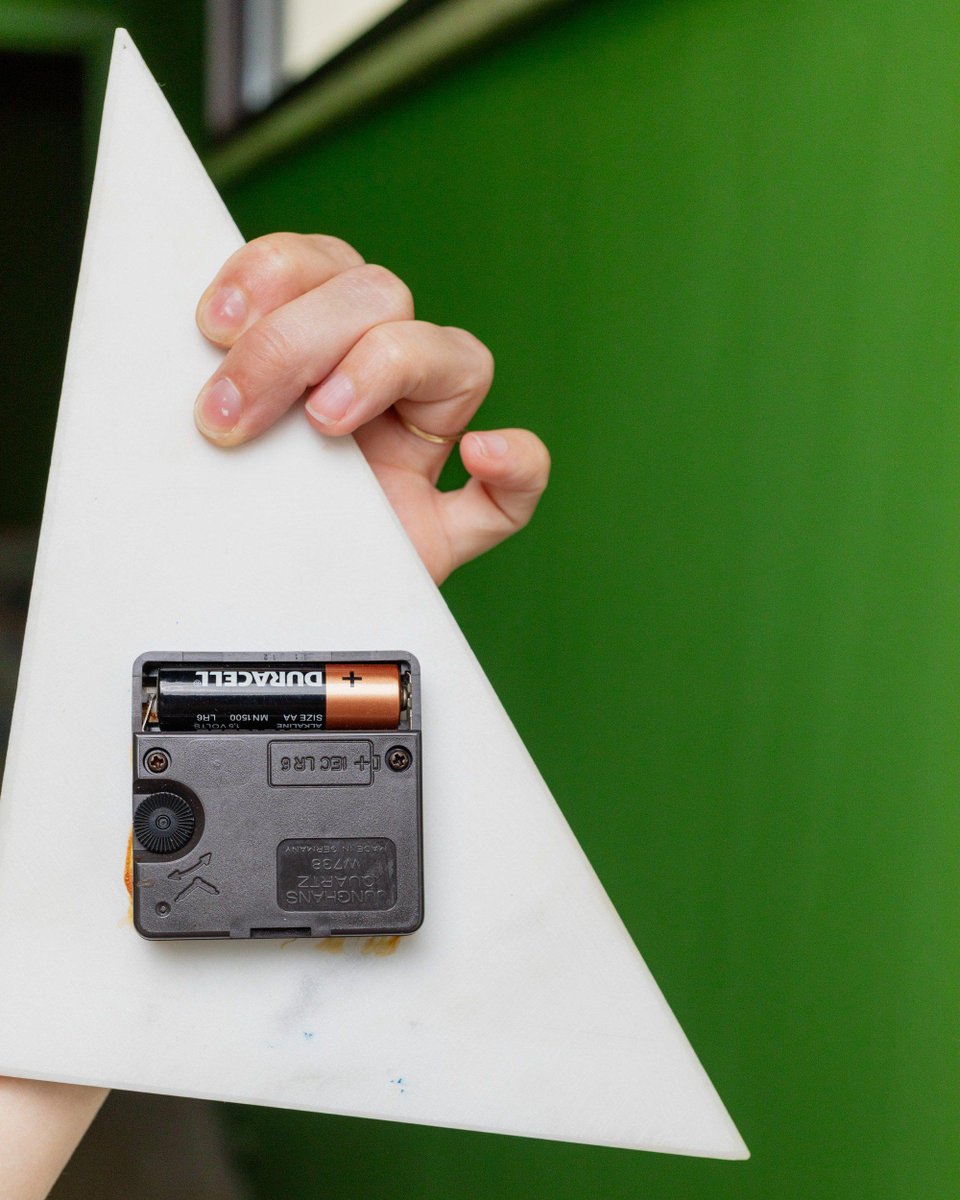 Vintage Marble Triangle Grandfather Clock, 1980s for sale at Pamono