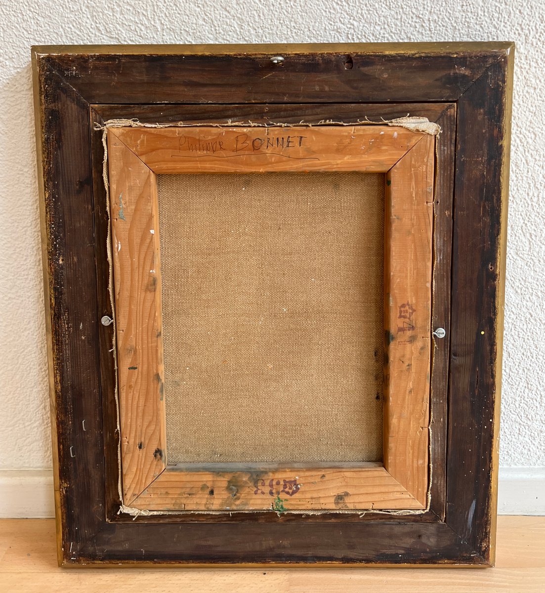 Philippe Bonnet, Port, 1957, Oil on Canvas, Framed for sale at Pamono