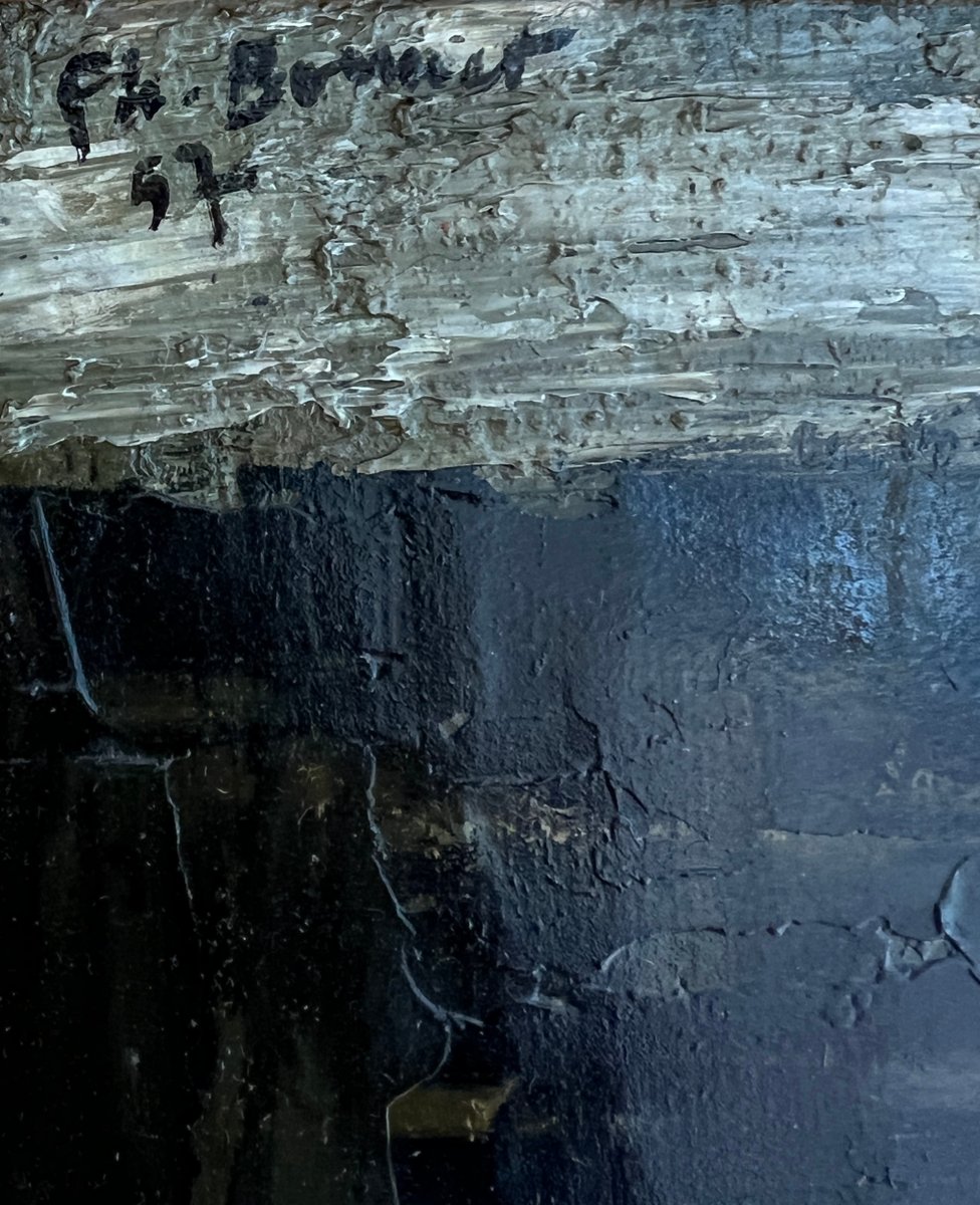 Philippe Bonnet, Port, 1957, Oil on Canvas, Framed for sale at Pamono