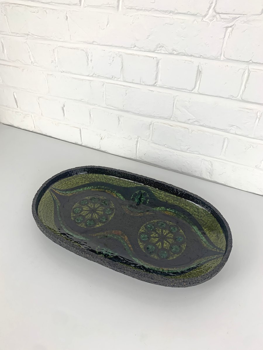 Large Danish Ceramic Bowl by Thomas Toft, 1950s for sale at Pamono