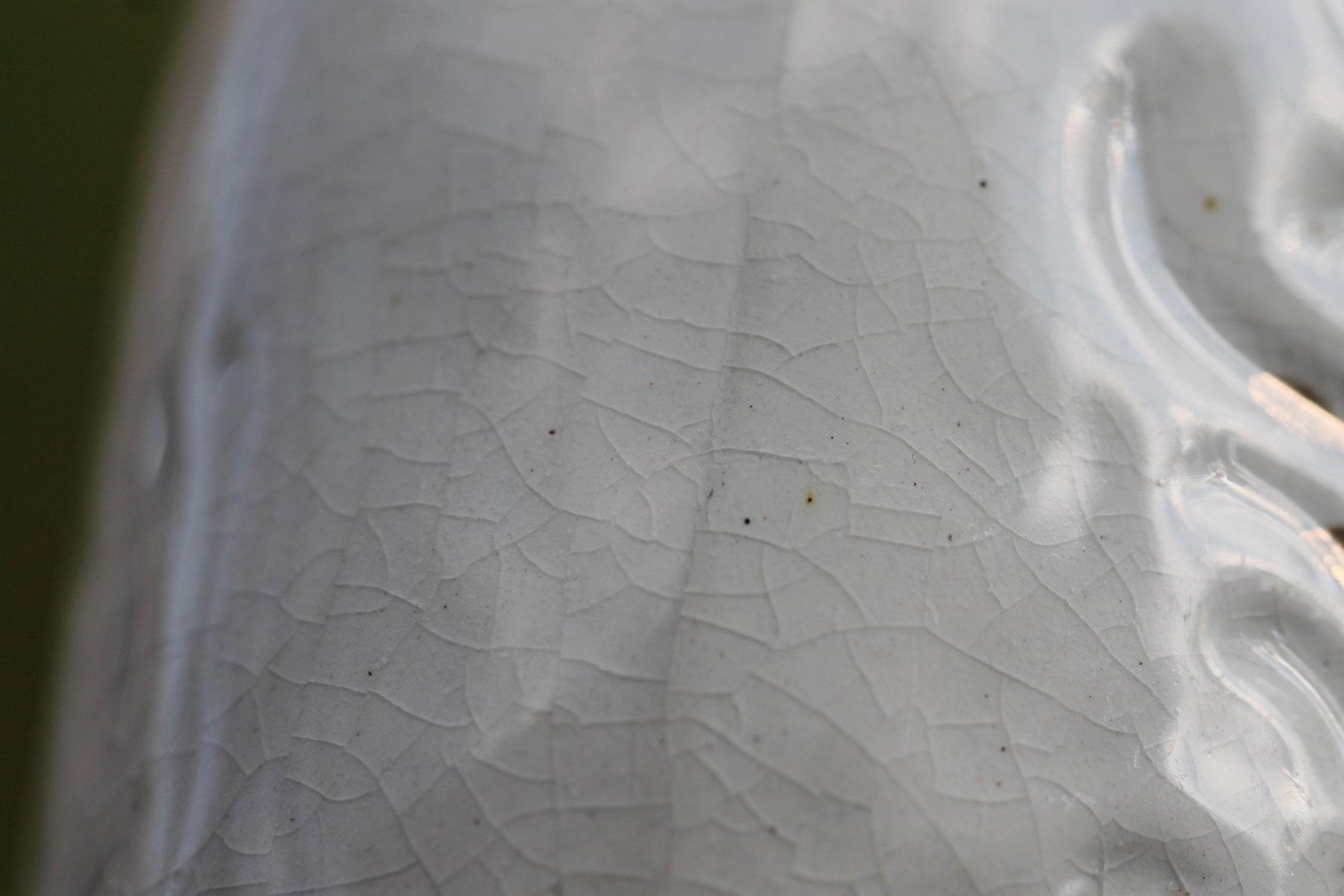 Victorian White Flat Backed Wally Dog Figurines, 1890s, Set of 2 for ...